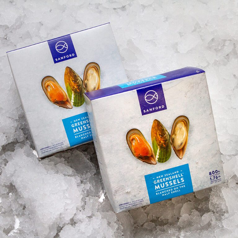 New Zealand Half Shell Mussels 1kg box - £13.50 | Deliver Fish
